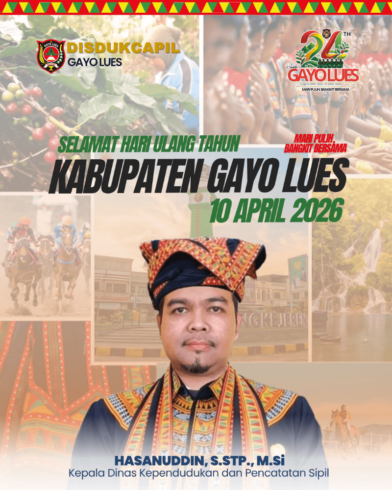 Dinas Kependudukan dan Pencatatan Sipil Gayo Lues